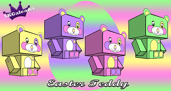 Easter Printable Teddy Bears and Easter Bunnies – SKGaleana